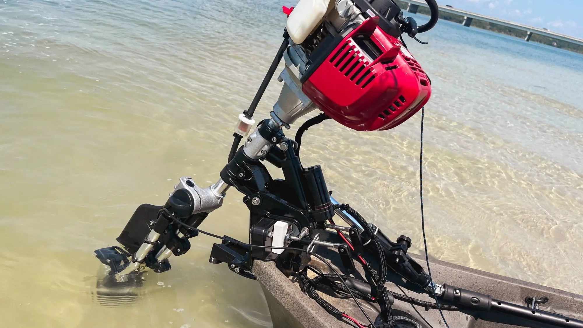 Kayak Buddys - Lightweight Aircooled Engine Systems for Small Watercraft